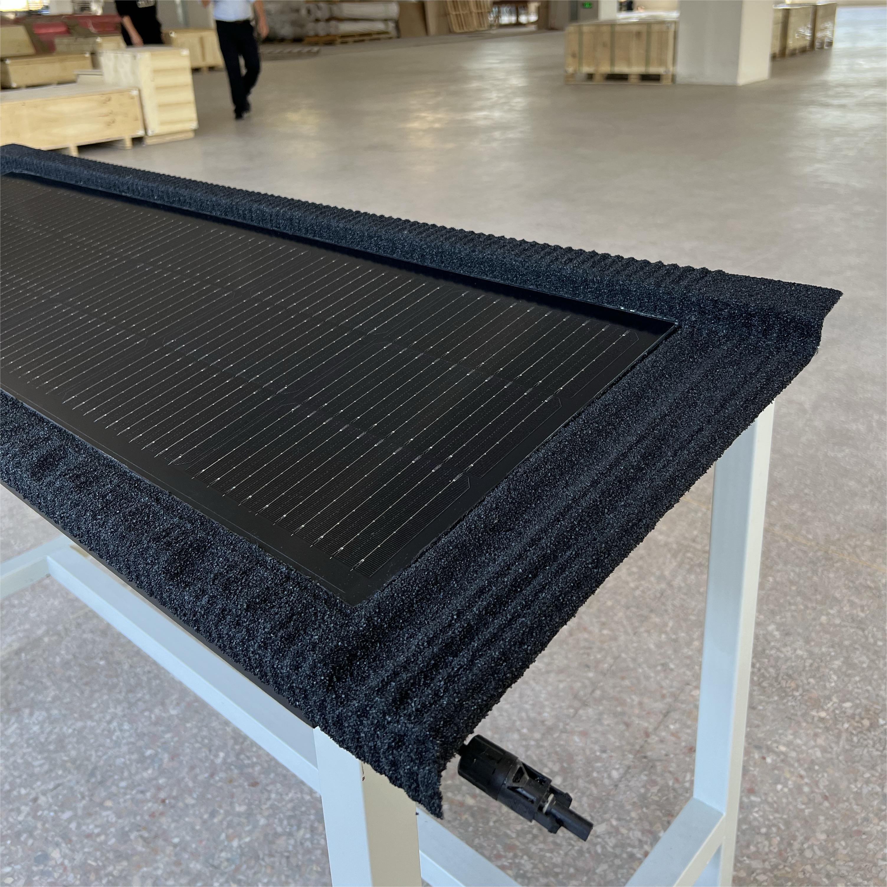 Manufacture Stone Coated Solar Roof Tile