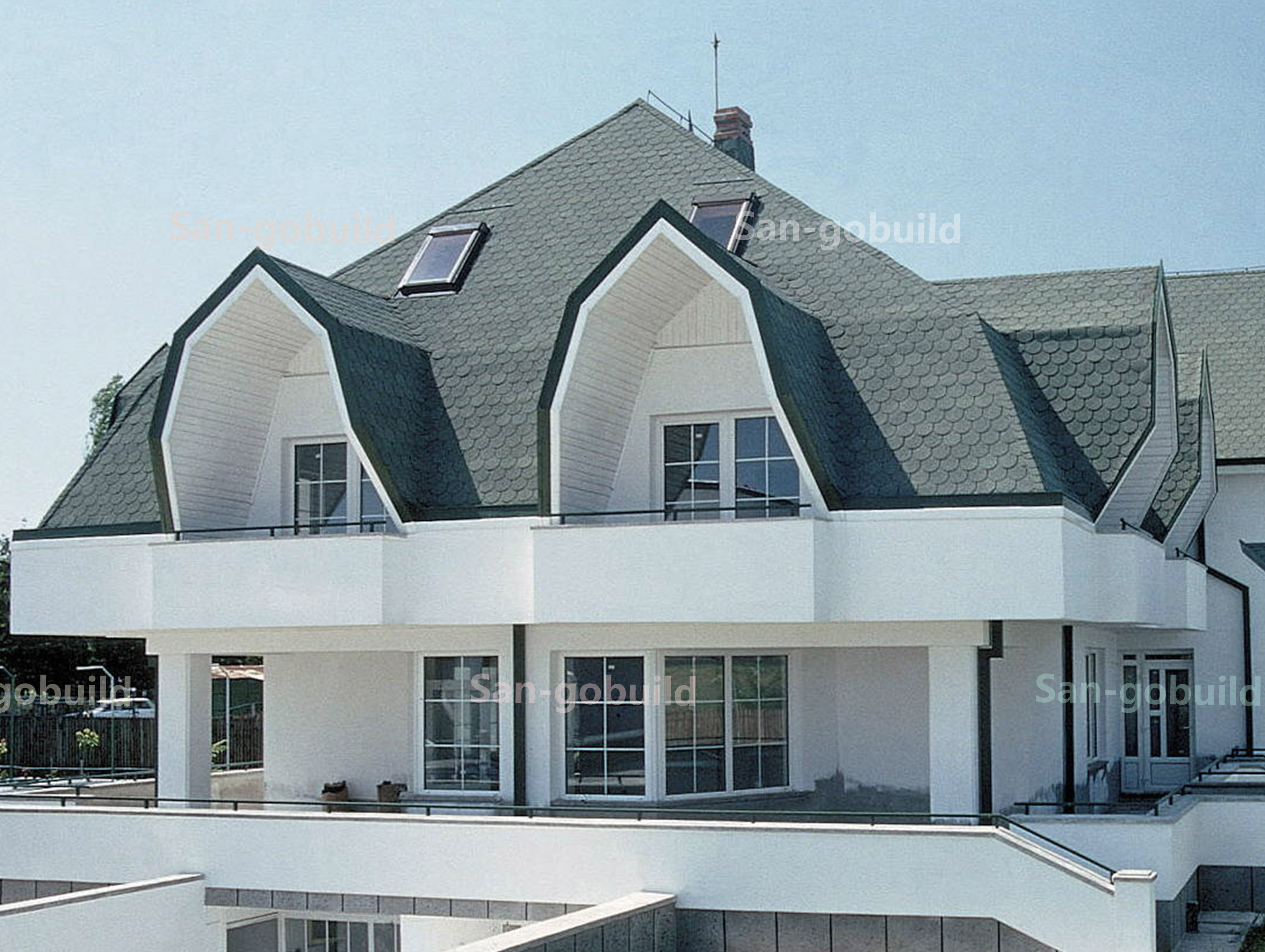 Fish Scale Roof Shingles